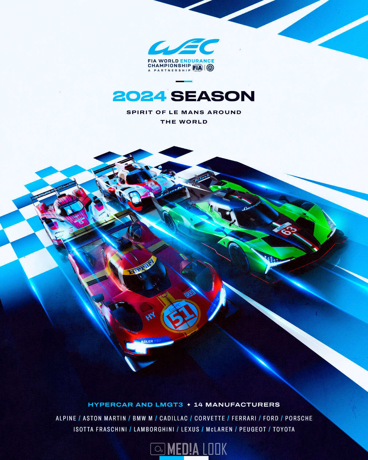 2024 FIA WEC, 슈퍼카를 넘어 '하이퍼카'와 'LMGT3' 엔트리 공개