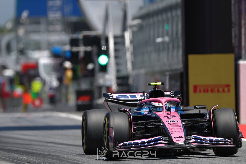 [F1 스페인 GP] 알핀의 콜라핀토, ICE·배기시스템 교체… 시즌 PU 허용개수 도달