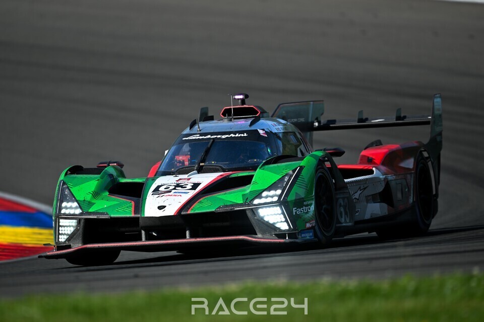 람보르기니 SC63, IMSA 인디애나폴리스 복귀전에서 상승세 이어간다